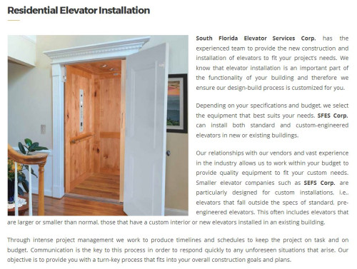 Elevator Company Deerfield Beach - South Florida Elevator Service Corp ...