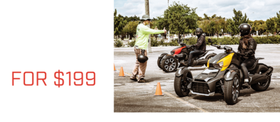 Three-Wheel Basic Rider Course - Biker Training